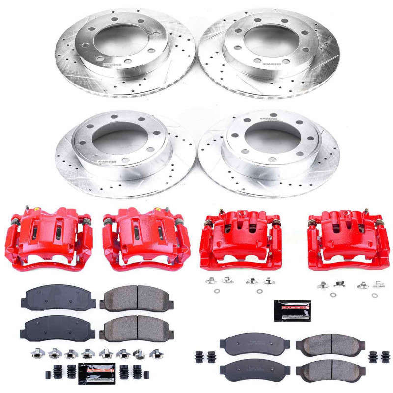PowerStop KC2895-PS Z23 Evolution Sport Front & Rear Brake Upgrade Kit ...