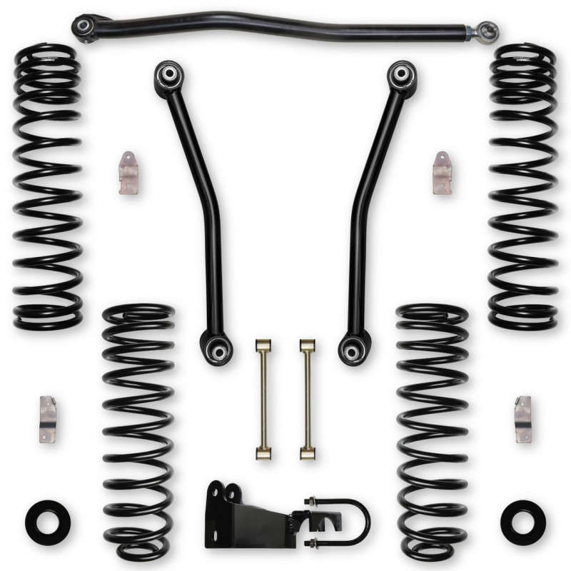 Rock Krawler JK35AS-4-RK JK 3.5 Inch Adventure System (07-18 Jeep Wrangler JKU 4 Door ...