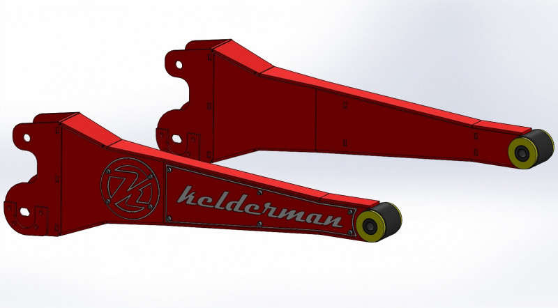 Kelderman 10005712-KLD Fabricated Radius Arms (17-22 Ford F-250/F-350 ...