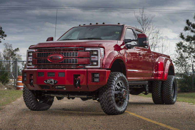 2017 Ford F-250 Super Duty with 22x14 -76 Specialty Forged C702 and 38/ ...