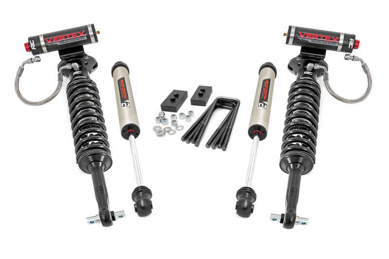Rough Country 58657-RC 2" Lift Kit | Vertex Coilovers | V2 Shocks (21 ...