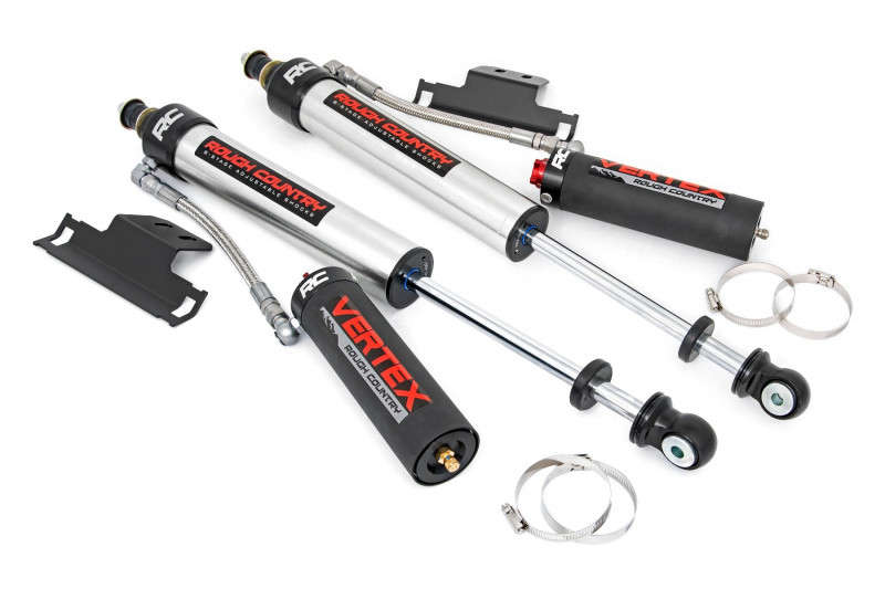 Rough Country 699014-RC Vertex 2.5 Adjustable Rear Shocks | 6-7" Lift ...