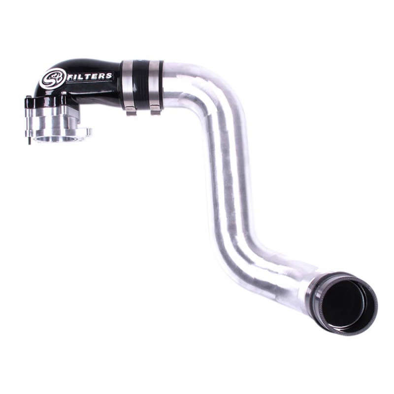 S&B 76-1010B-BKJF Intake Elbow w/ Intercooler Piping & Boots | 05-07 ...
