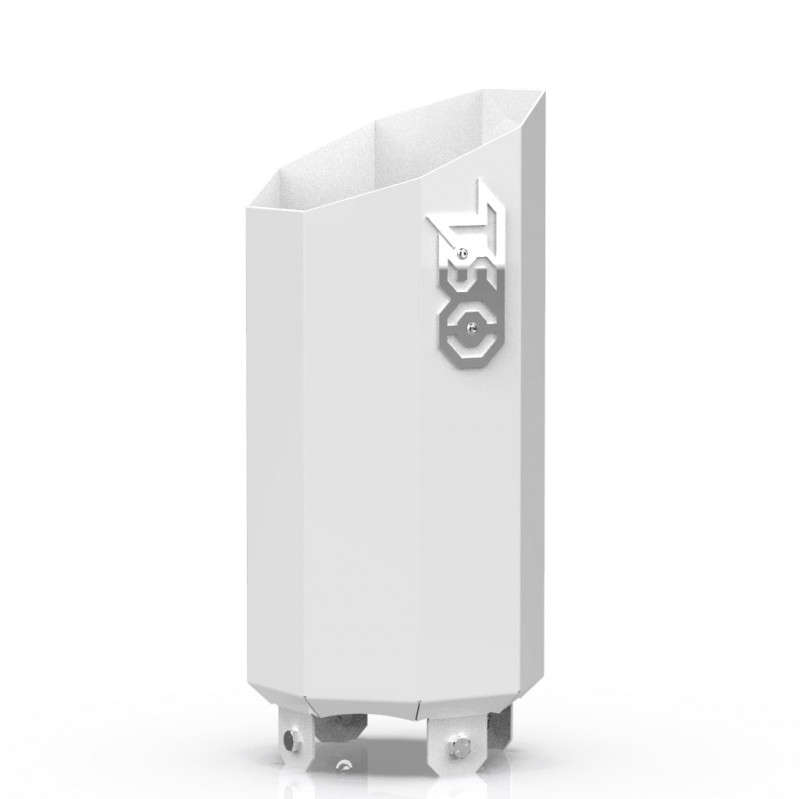 TSO TSO-T-6315-S-3-P-SS 6" Octagon Exhaust Tip | For Exhausts W/ 3 ...