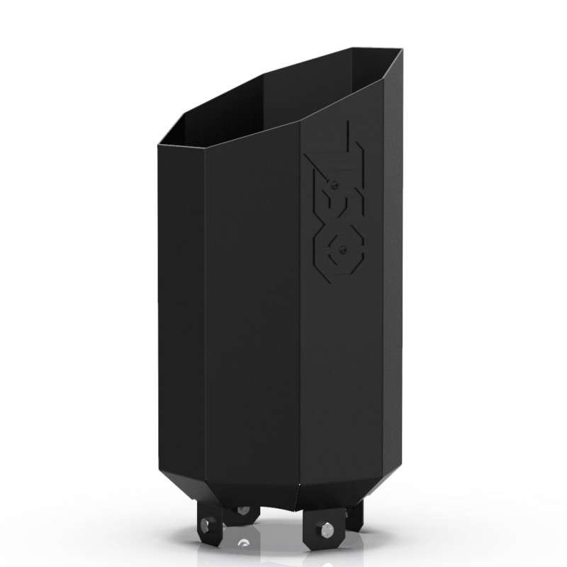 TSO TSO-T-7315-S-1-1-B 7" Octagon Exhaust Tip | For Exhausts W/ 3 ...