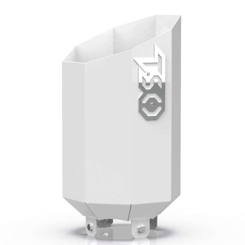 TSO TSO-T-8515-S-3-P-SS 8" Octagon Exhaust Tip | For Exhausts W/ 5 ...