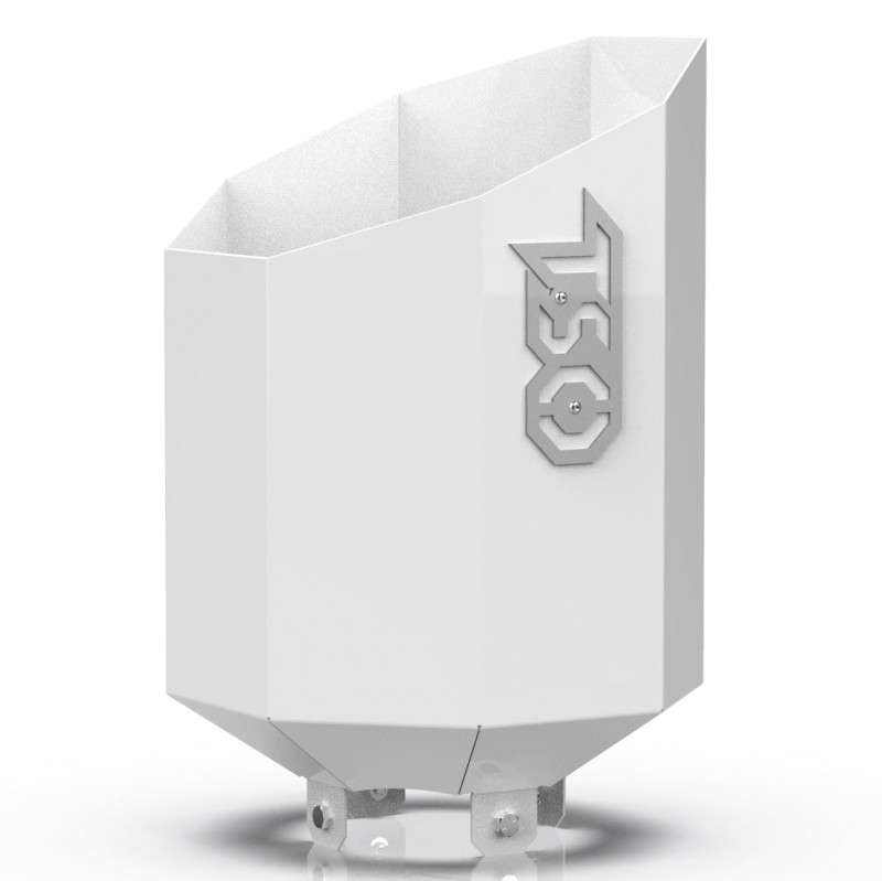 TSO TSO-T-10515-S-3-4-SS 10" Octagon Exhaust Tip | For Exhausts W/ 5 ...