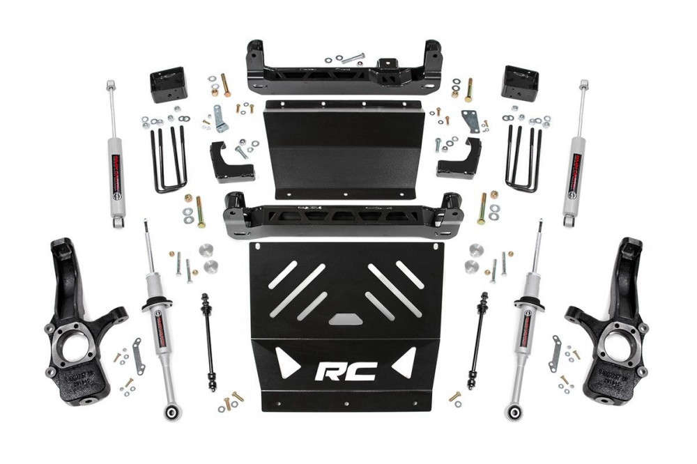 Rough Country 24133-RC 6" Lift Kit | Lifted Struts | N3 Shocks (15-22 ...