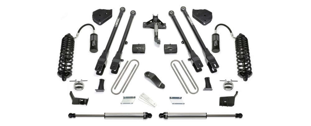Fabtech K2232DL-FAB 6" 4 Link System W/ Front Dirt Logic 4.0 Resi ...