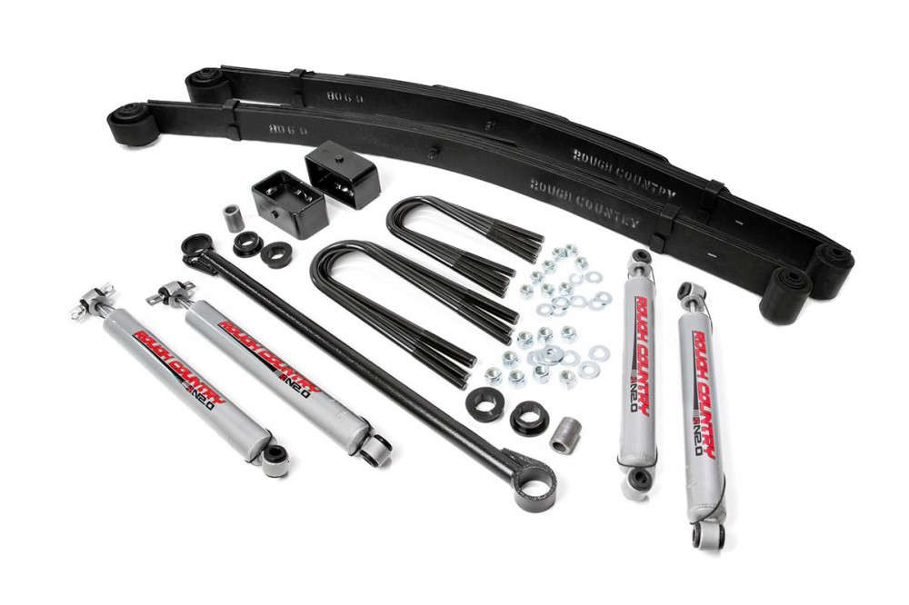 Rough Country 487.20-RC 3" Lift Kit (00-05 Ford Excursion | 4WD) | Mr ...