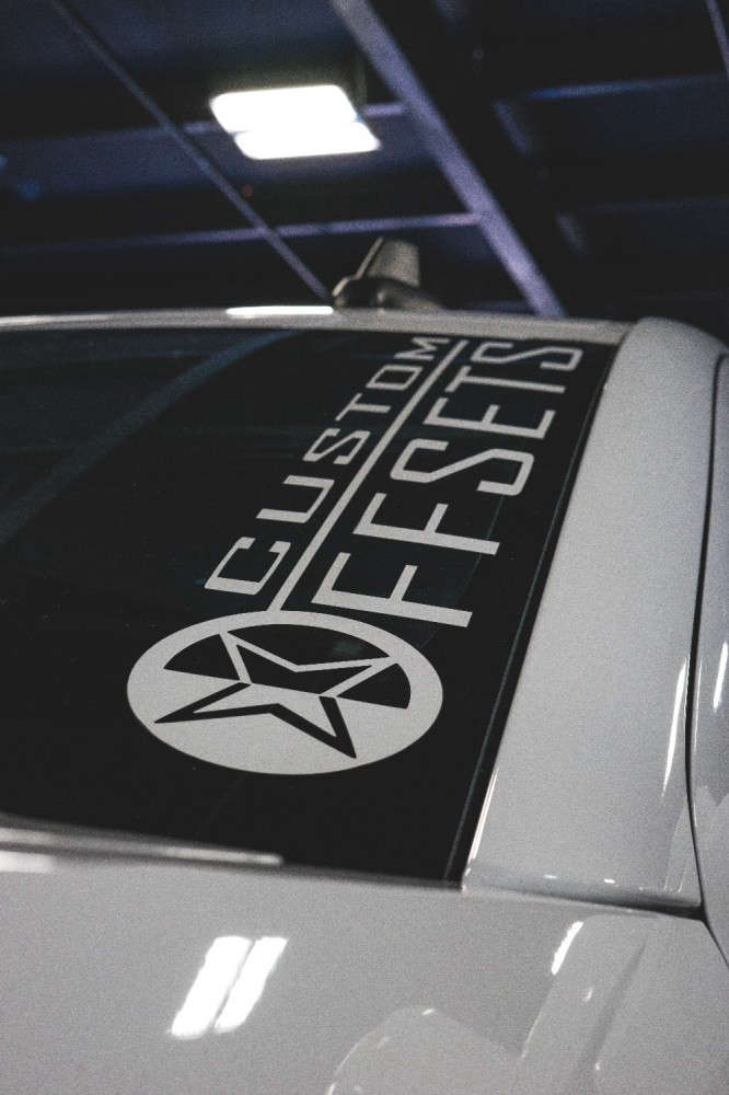 Custom Offsets CO-D24L 24" Vinyl "Stacked" Decal | TrailBuilt Off-Road