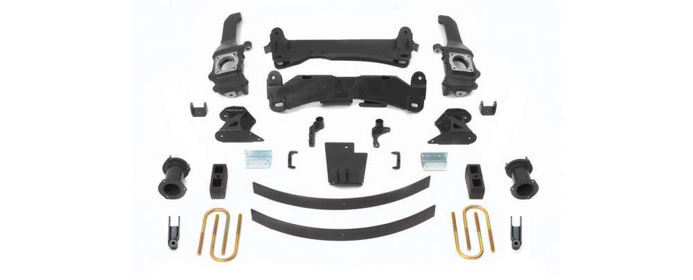 Fabtech K7047-FAB 6" Basic System | 16-23 Toyota Tacoma (6 Lug ...