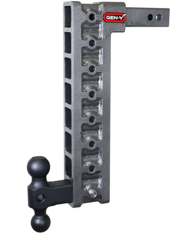 Gen-Y GH-318 MEGA-DUTY 10K Drop Hitch - 2" Shank (17.5" Drop | 8 ...