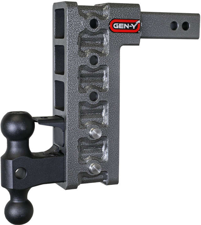 Gen-Y GH-525 MEGA-DUTY 16K Drop Hitch - 2" Shank (10" Drop | 5 ...