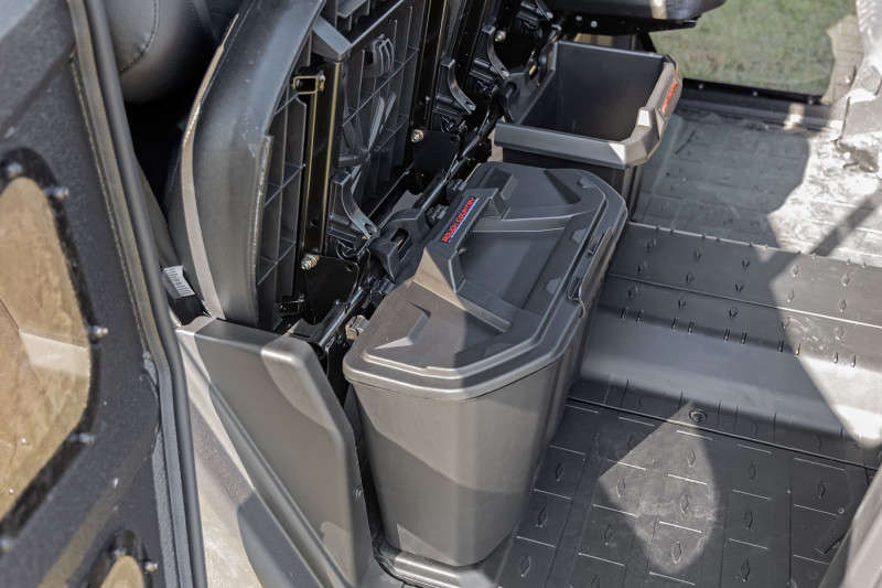 Rough Country 97061-RC Under Seat Storage Box | Passenger Seat | (16-23 ...