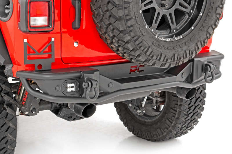 Rough Country 10648-RC Rear Bumper | Tubular | TrailBuilt Off-Road