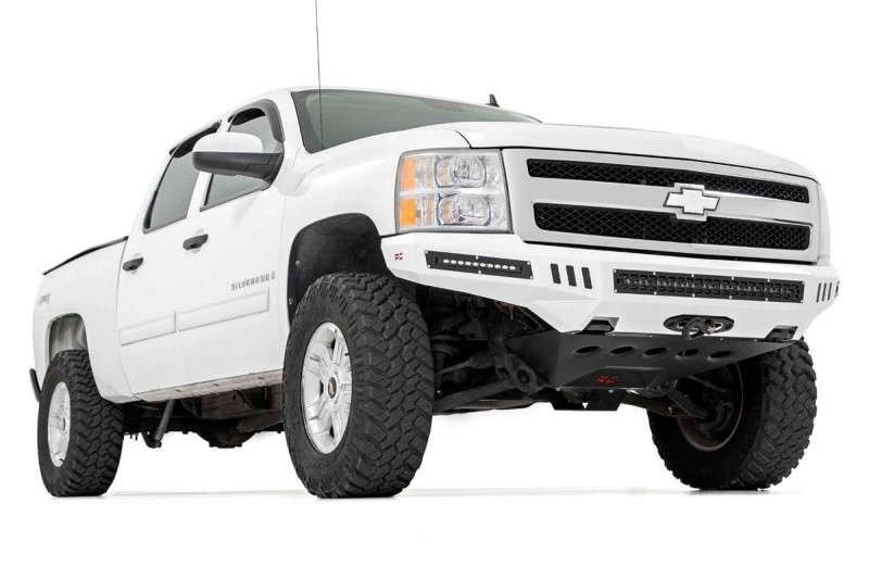 Rough Country 10794-RC Skid Plate | Prerunner Bumper | (07-13 Chevy/GMC ...