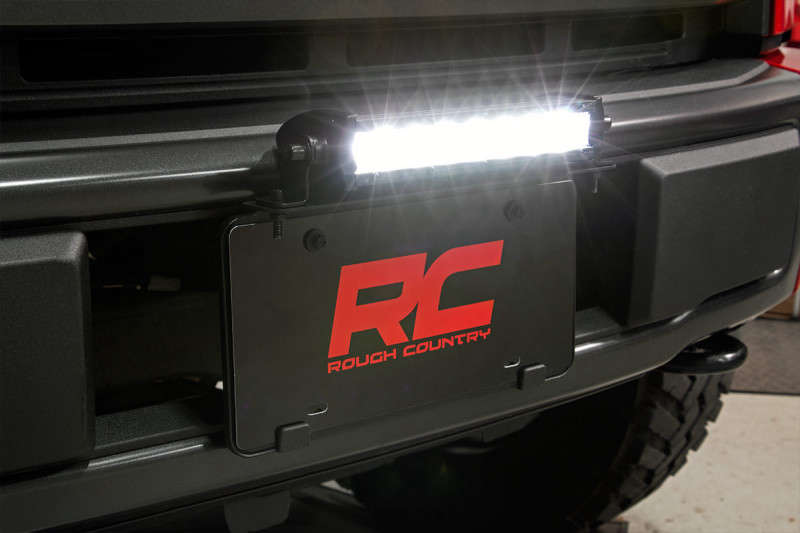 Rough Country 70183-RC LED Light | License Plate Mount | 8" Single Row ...