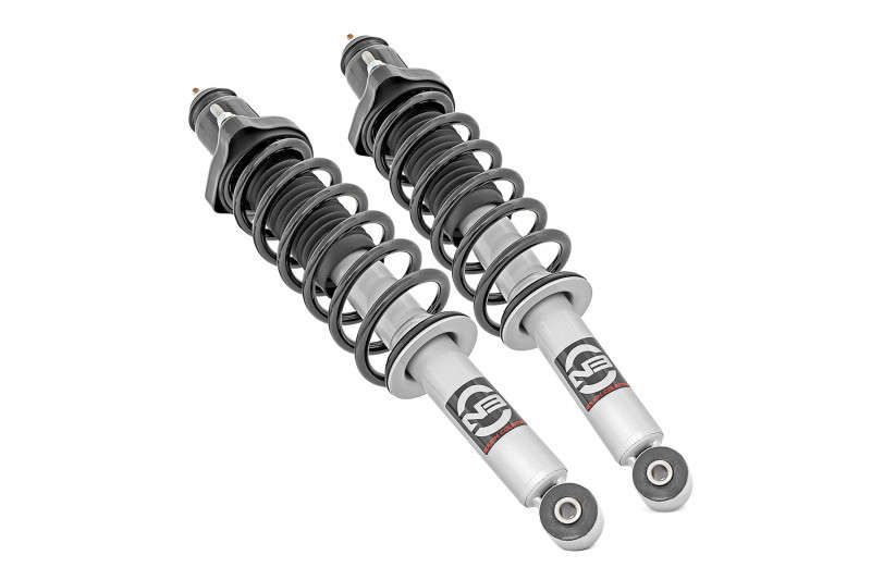 Rough Country 501122-RC Loaded Strut Pair | Stock | Rear (12-16 Jeep ...