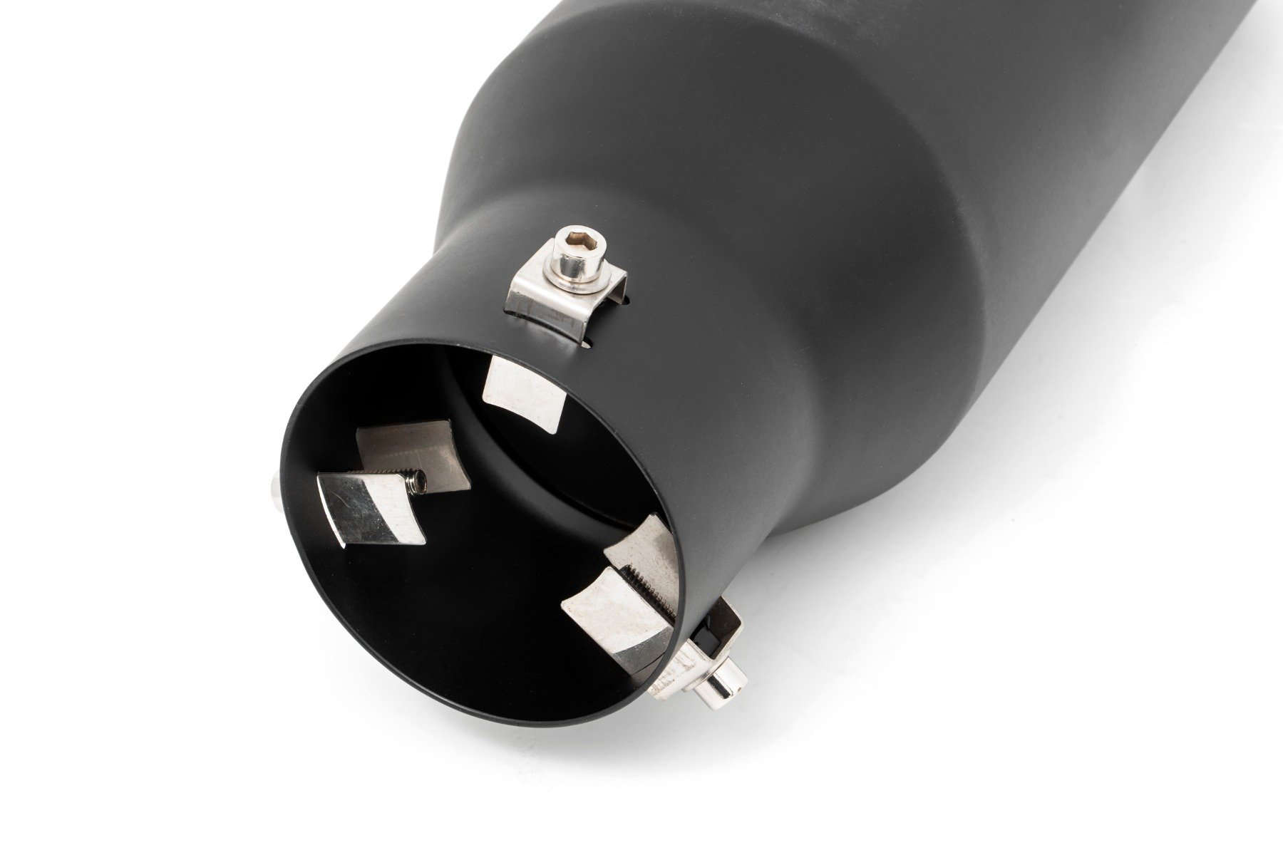 Rough Country 96004-RC Exhaust Tip | Black | RC Logo | 2.5-3 Inch Pipe ...