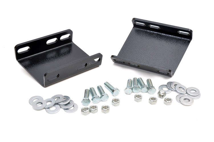 Rough Country 1018-RC Sway Bar Drop Brackets | Front | 4-6 Inch (80-96 ...