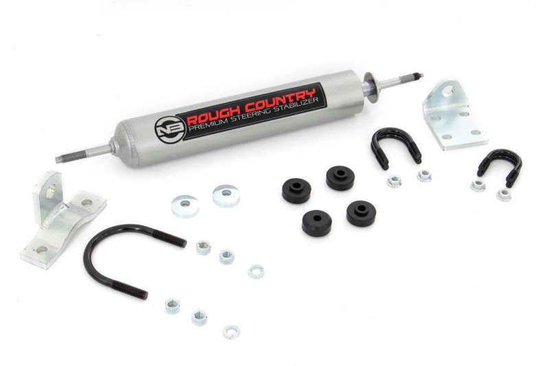 Rough Country 8734530-RC N3 Steering Stabilizer (80-86 Jeep CJ7/81-85 ...