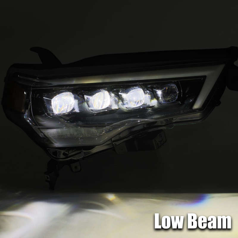 AlphaRex ALPHA-880723 Nova LED Headlights Alpha-Black (Set) | 14-22 ...