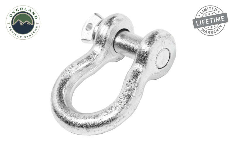 Overland Vehicle Systems OVS-19019905 Recovery Shackle 3/4" 4.75 Ton ...