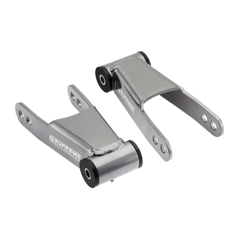 Supreme Suspensions SS-FDF104RD0020 2" Rear Drop Shackles | 04-08 Ford ...