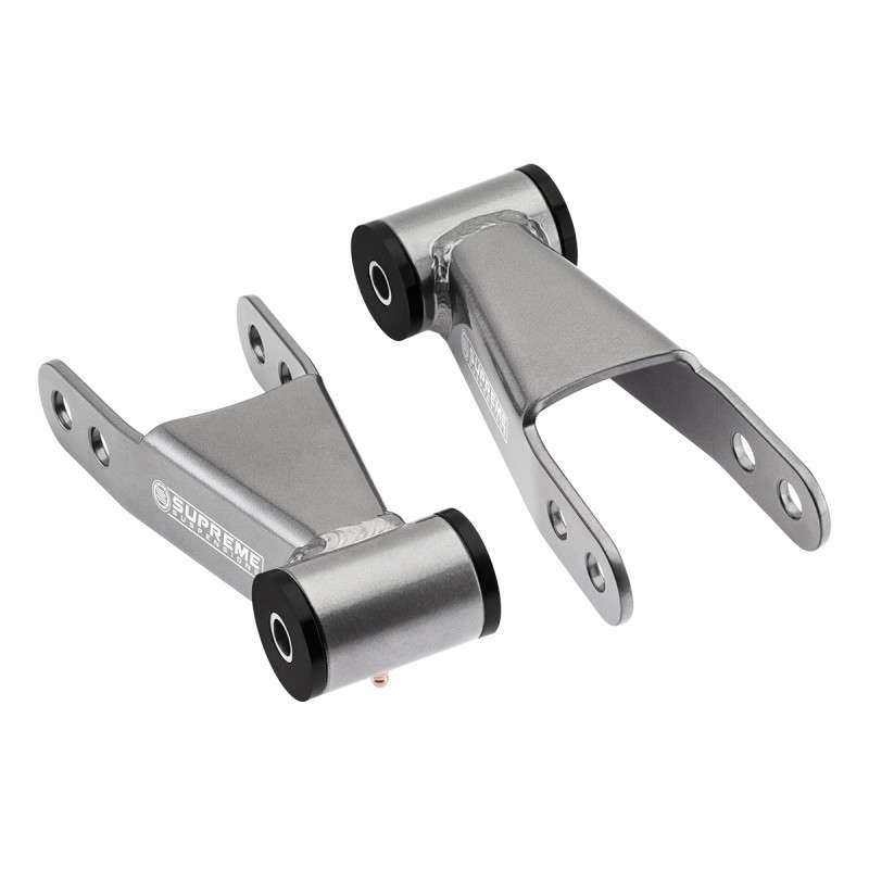 Supreme Suspensions SS-JECH84RL0020 2" Rear Lift Shackles | 84-01 Jeep ...