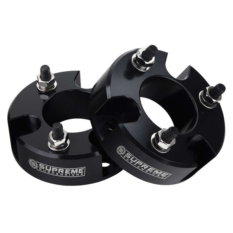 Supreme Suspensions SS-SUEQ09FL2000 2" PRO Billet Strut Spacers | 09-12 ...