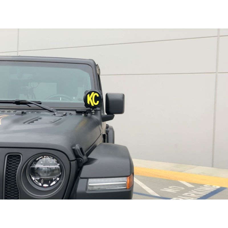 KC HiLites KC97112 Complete A-Pillar Lighting System Pro6 Driving Beam ...