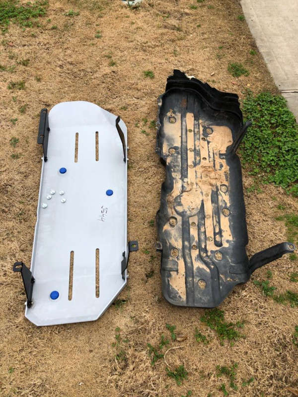 Rival RIVAL-2333.9544.1.6 1/4" Aluminum Skid Plate | Fuel Tank | 11-22 ...