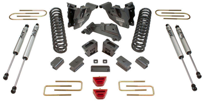 MaxTrac MT-K947441F 4" Front/1" Rear Max Pro Elite Lift Kit w/ Radius ...