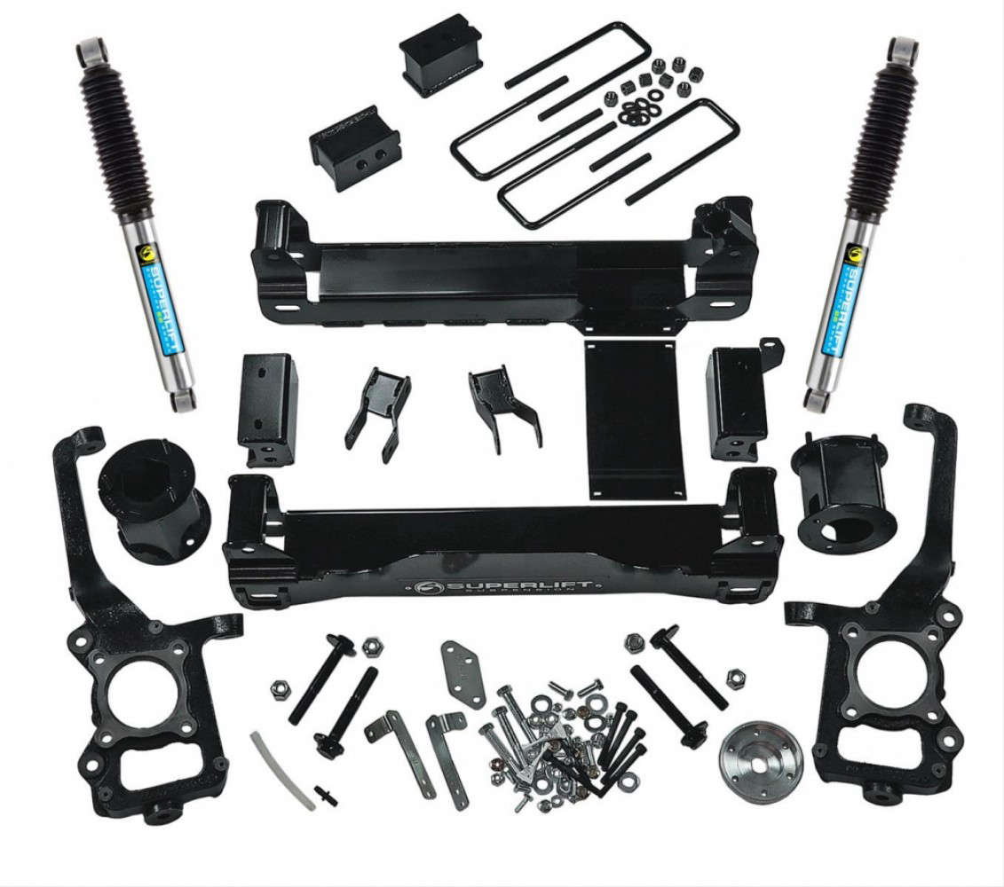 SUPERLIFT SUPERLIFT-K105B 6" Lift Kit w/ Bilstein Rear Shocks | ARKON ...