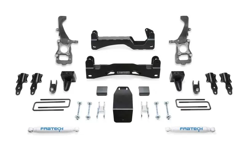 Fabtech K2371-FAB 6" Basic Sys W/Perf Shks 2021 Ford F150 4Wd Ford F ...