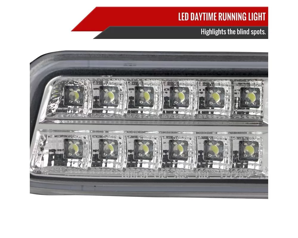 Spec-D Tuning LB-GMC99CLED-SQ-TM-SPECD Spec-D Bumper Lights w ...