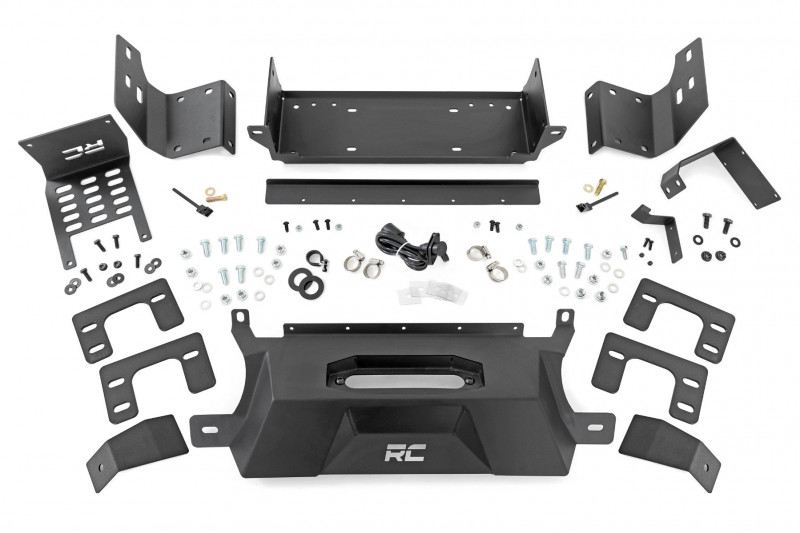 Rough Country 51065-RC Hidden Winch Mount | Custom Offsets