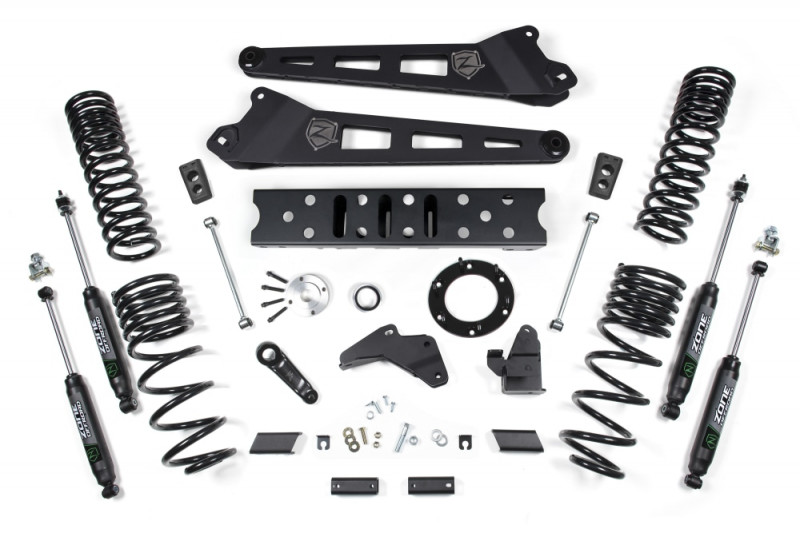 Zone ZOND124-ZN 5.5" Radius Arm Lift Kit | 19-22 Ram 2500 | Gas ...