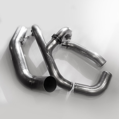 No Limit 67TPK17-HDDH Stainless Intake Piping Kit (17-22 Ford F-250/350 ...