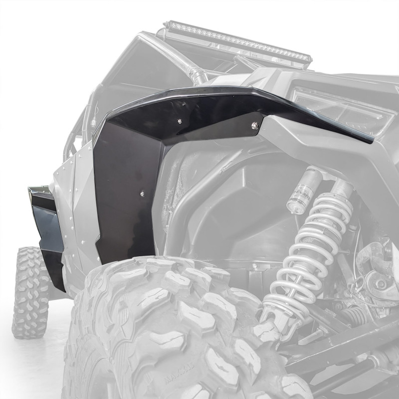 DRT Motorsports DRT-RZRXPFD1 Full Coverage ABS Fenders (Front & Rear ...