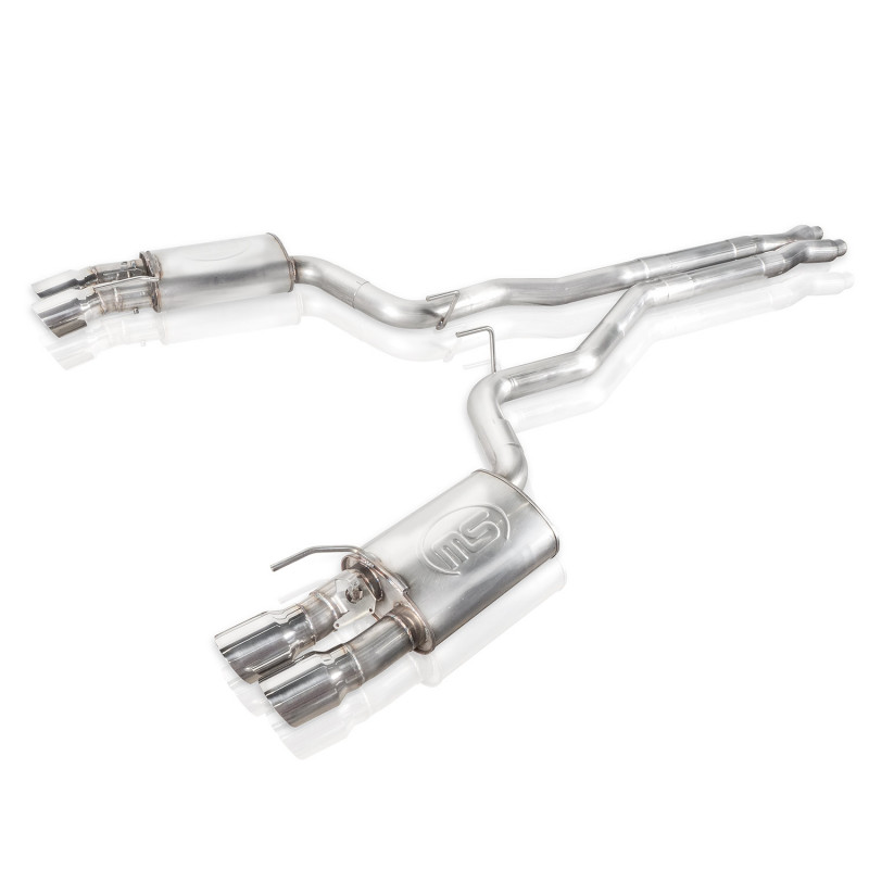 Stainless Works M18CBXFCV-SW Catback Exhaust Connecting to Stock ...
