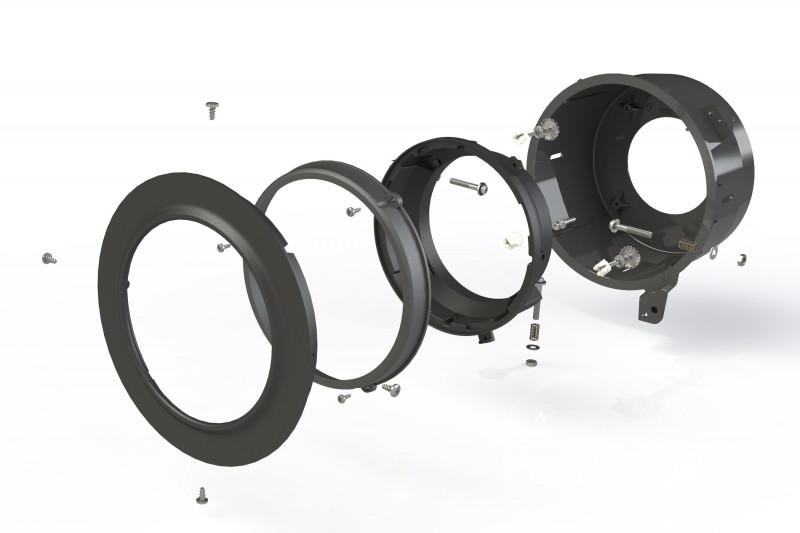 Morimoto LF630-MOR 7" LED Headlight Adapters | Pair | TrailBuilt Off-Road