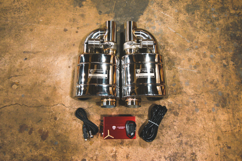 Valvetronic UVM.76MM.X2-VLV Universal Valved Dual Muffler Kit | 3"/76mm ...