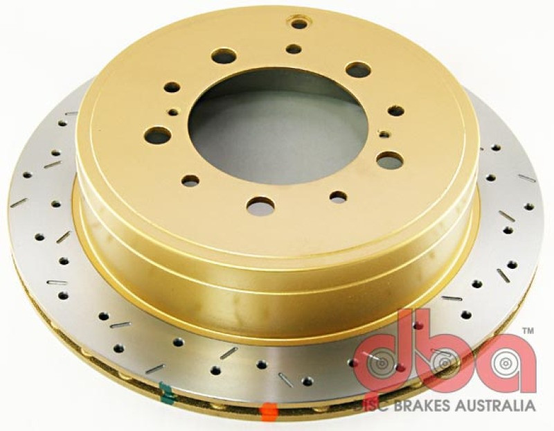 DBA 42723XS-DBA 4000 Series Drilled/Slotted Single Rear Rotor (06-11 ...