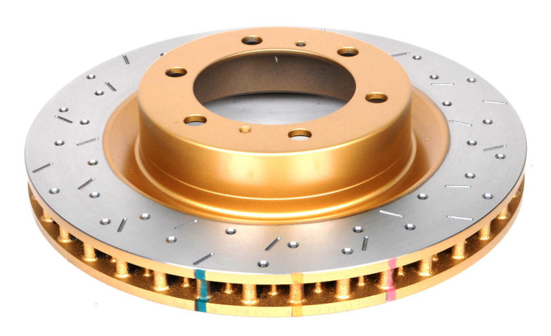 DBA 42736XS-DBA 4000 Series Drilled/Slotted Single Front Rotor | 6 Lugs ...