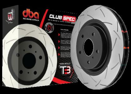 DBA 43928S-DBA T3 4000 Series Slotted Single Front Rotor | 5 Lugs ...