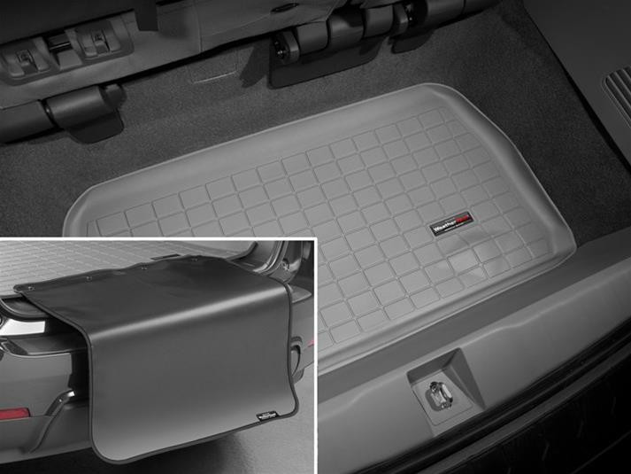 WeatherTech 421384SK-WTECH Grey Cargo Liner With Bumper Protector for ...