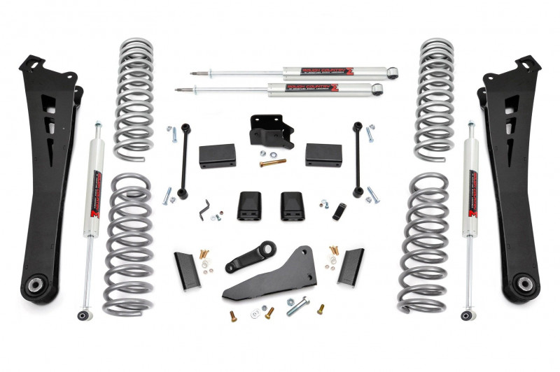 Rough Country 36840-RC 5 Inch Lift Kit | Diesel | Dual Rate Coils | M1 ...