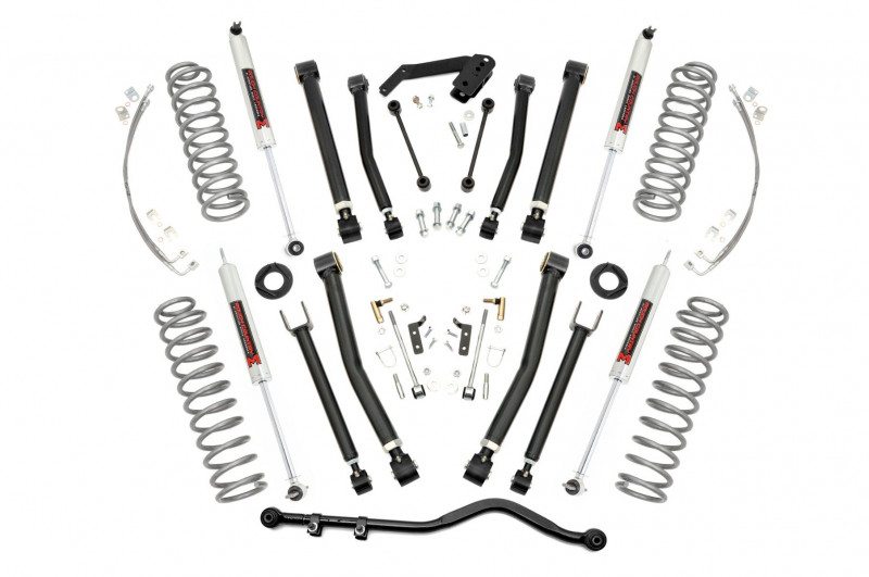 Rough Country 67340-RC 4 Inch Lift Kit | X-Series | M1 | 07-18 Jeep ...